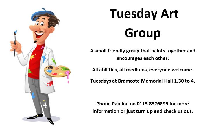 Tuesday Art Group – Bramcote Memorial Hall