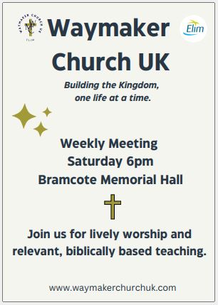 Waymaker Church UK – Bramcote Memorial Hall