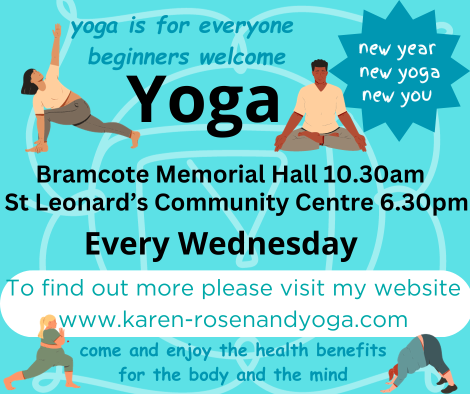 Hatha Yoga – Bramcote Memorial Hall